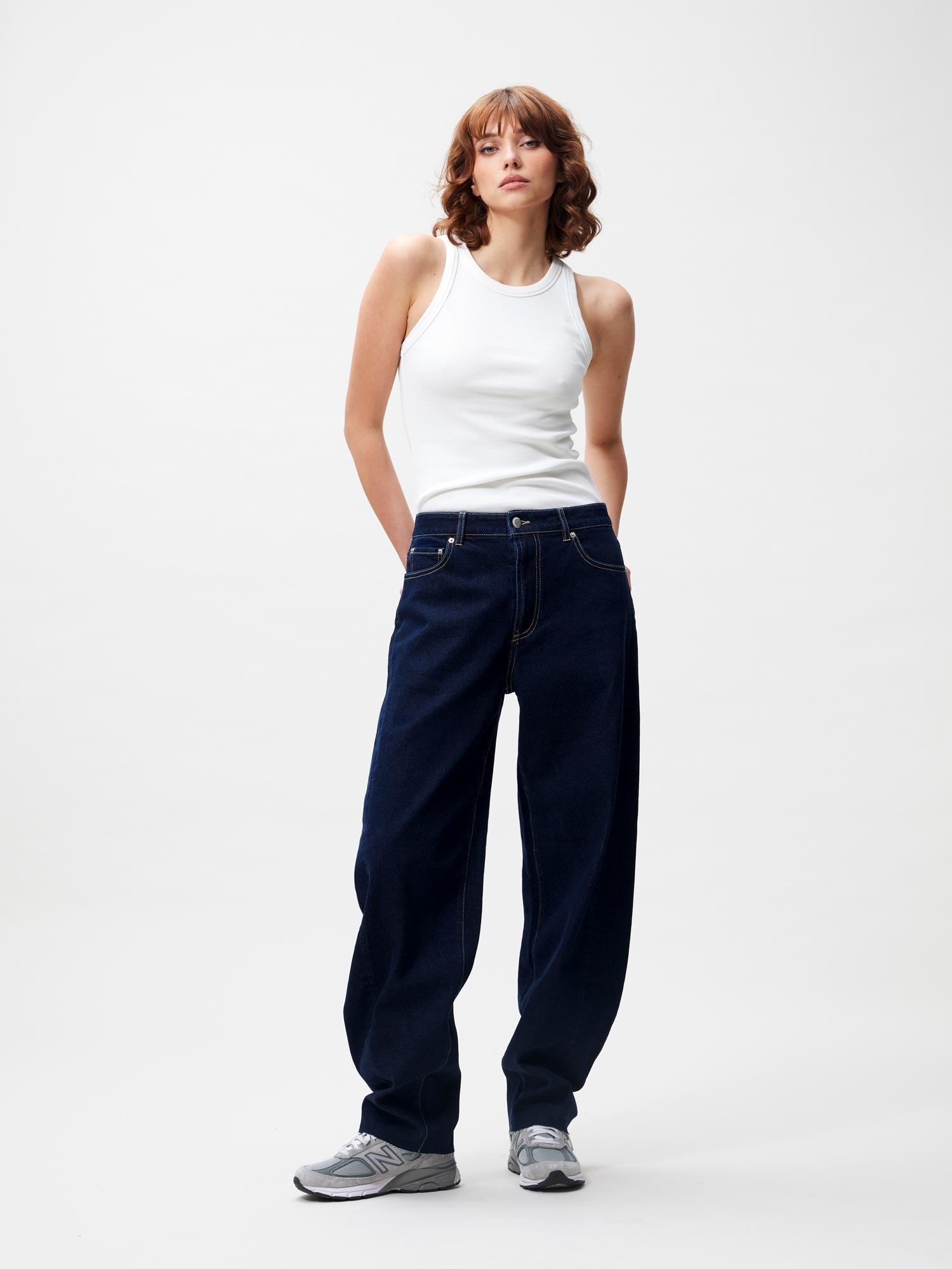 Super barrel fit jeans | Dark Blue – Catwalk Junkie