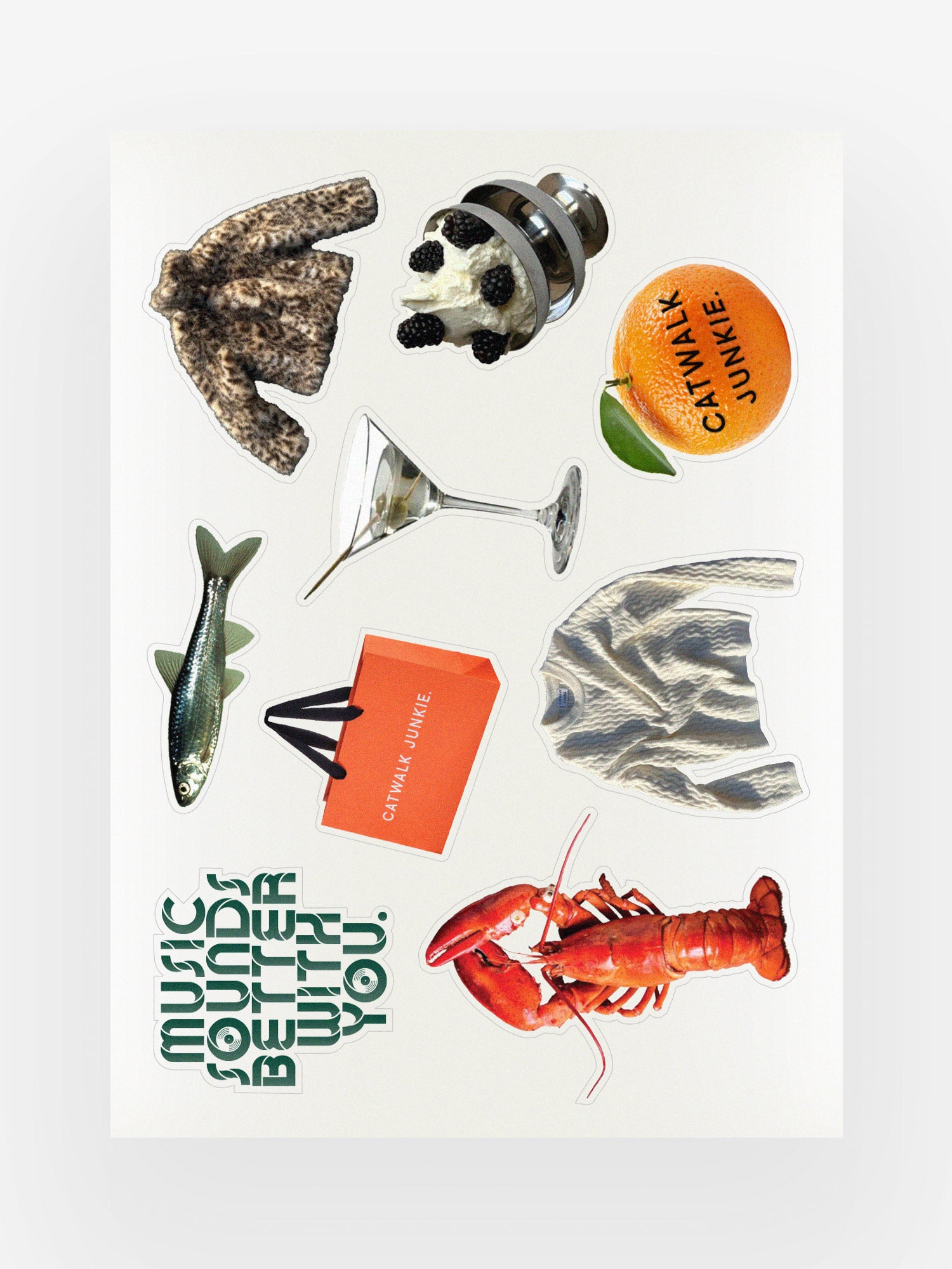 Funky stickers | Multi – Catwalk Junkie